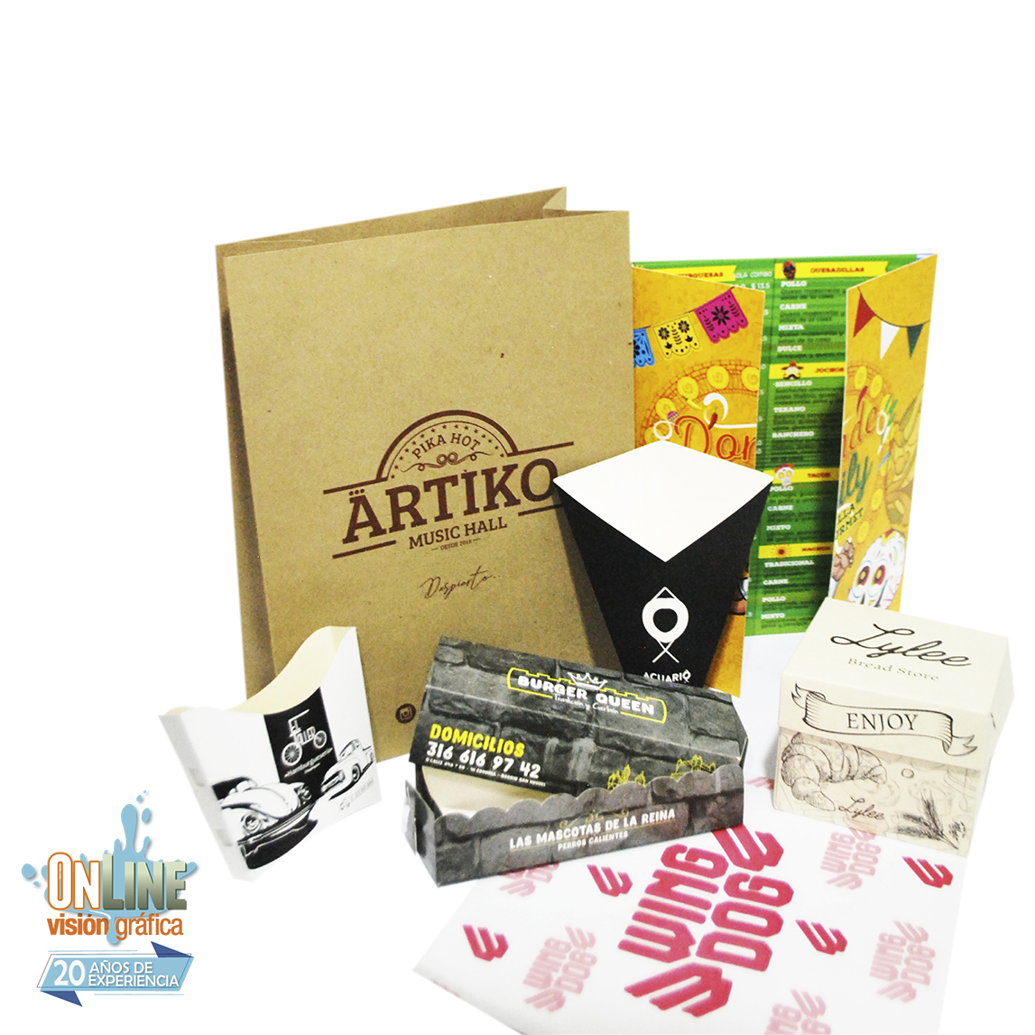 Cajas Comida Rápida